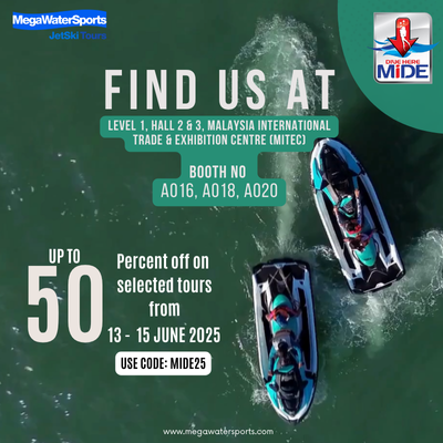 Dive into Adventure with Mega Water Sports at MIDE 2025! - Mega Water Sport